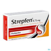 Pharma Santé On Web - Strepfen 8,75mg S/sucre Past 24